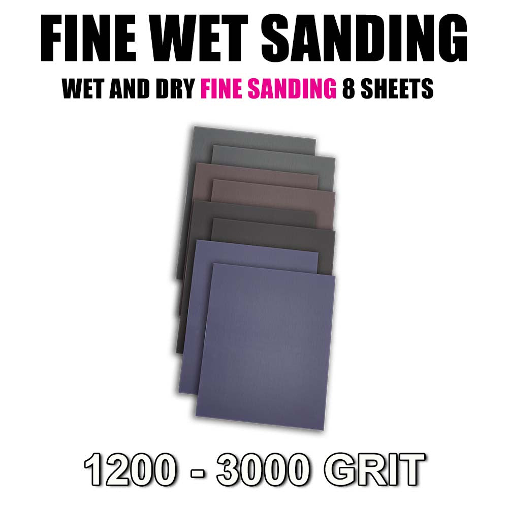Fine Sanding & Polishing Pack (Sandpaper Only) – Paint Gear Products