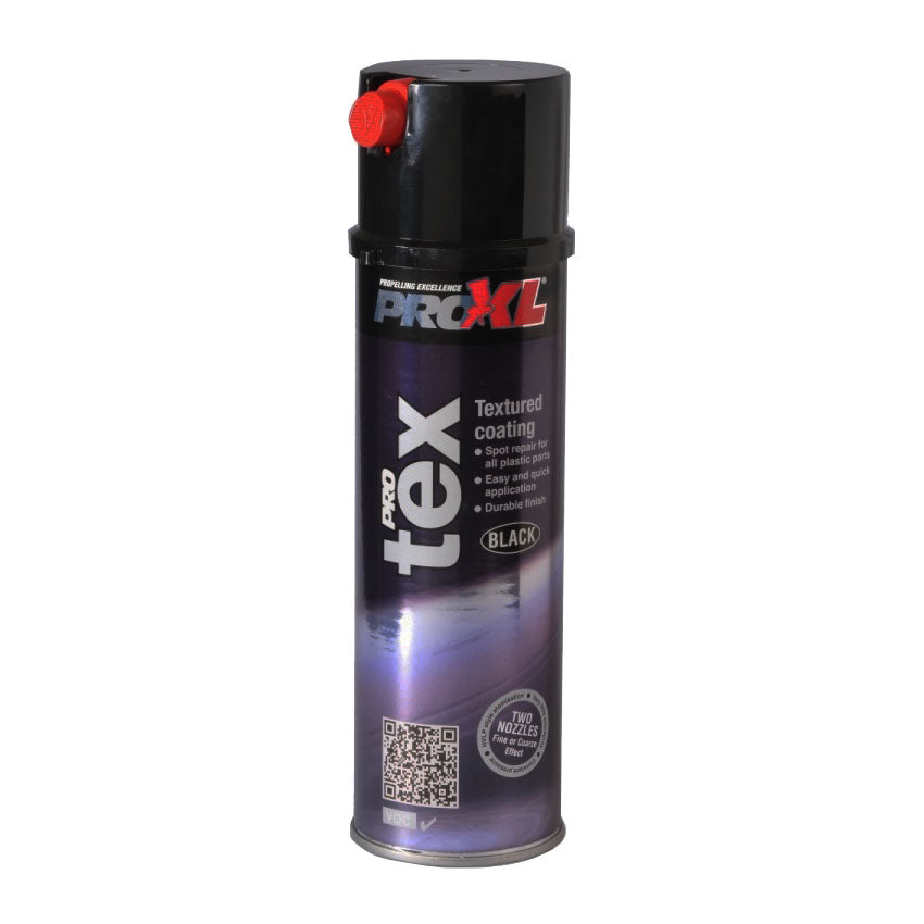 Pro XL ProTex Aerosol Black Texture Spray 500ml – Paint Gear Products
