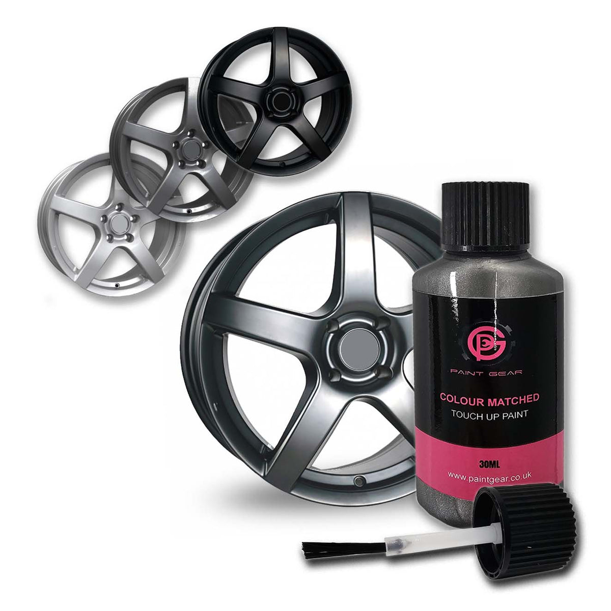 Alloy Wheel Paint 30ml (Various Colour Options) – Paint Gear Products