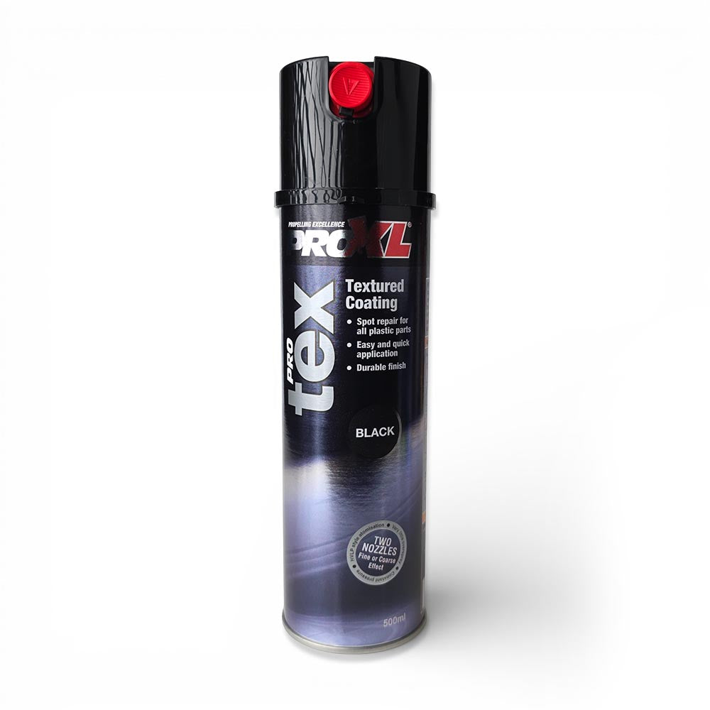Pro XL ProTex Aerosol Black Texture Spray 500ml – Paint Gear Products